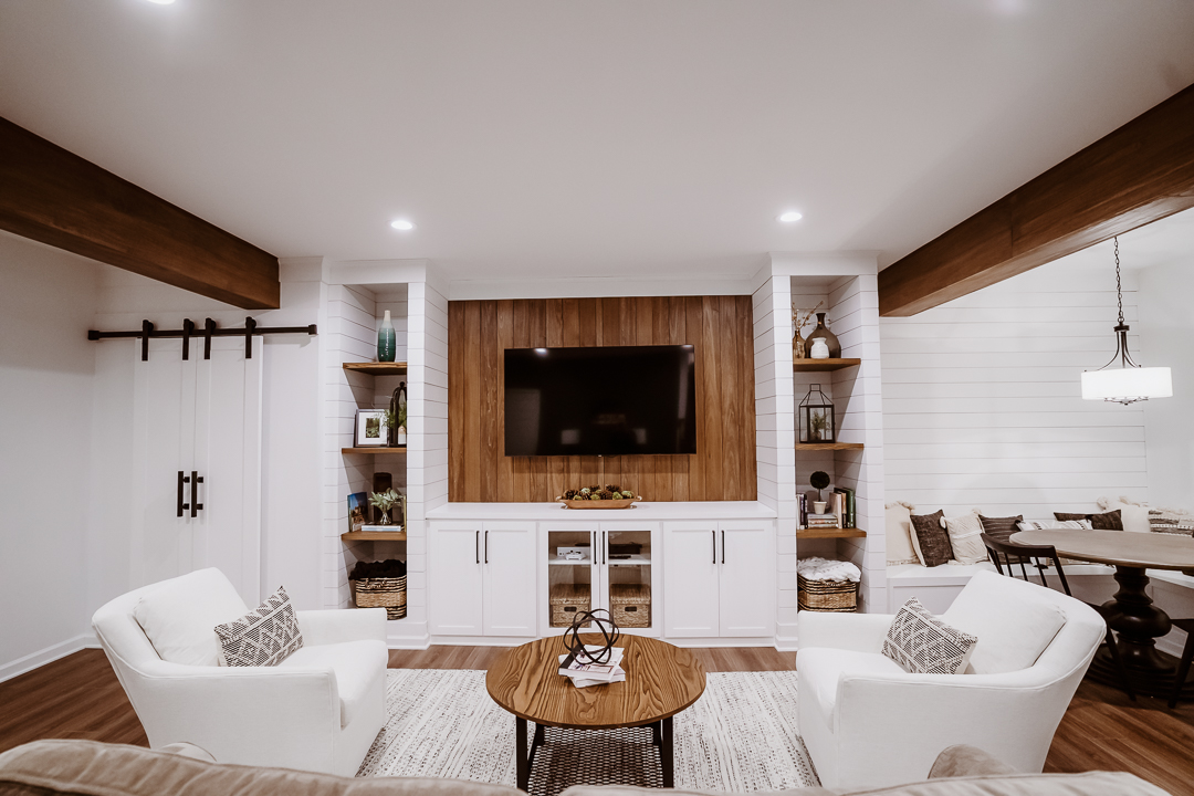 Cozy Basement – BK Interior Design